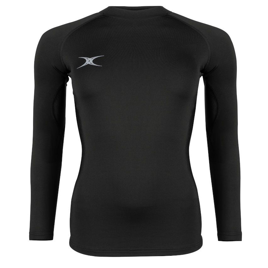 Baselayer Rugby Donna Atomic II Nero | boutique-rugby.com