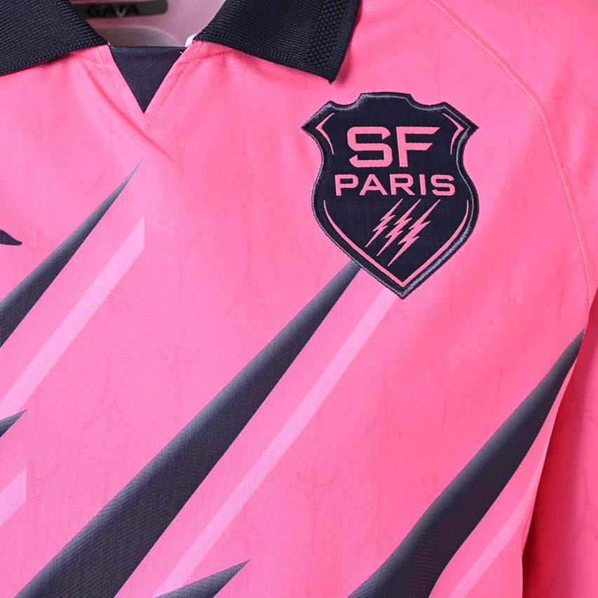 Maglia da rugby KOMBAT Casa Stade Français PARIGI 2024-2025 - KAPPA ...