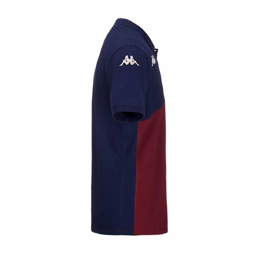 Polo Rugby Angaty 8 UBB 2024/2025 Blu - Kappa | boutique-rugby.com