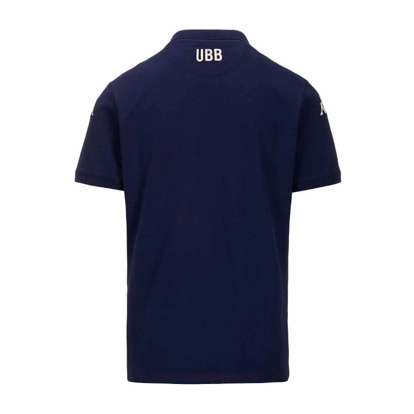 Polo Rugby Angaty 8 UBB 2024/2025 Blu - Kappa | boutique-rugby.com