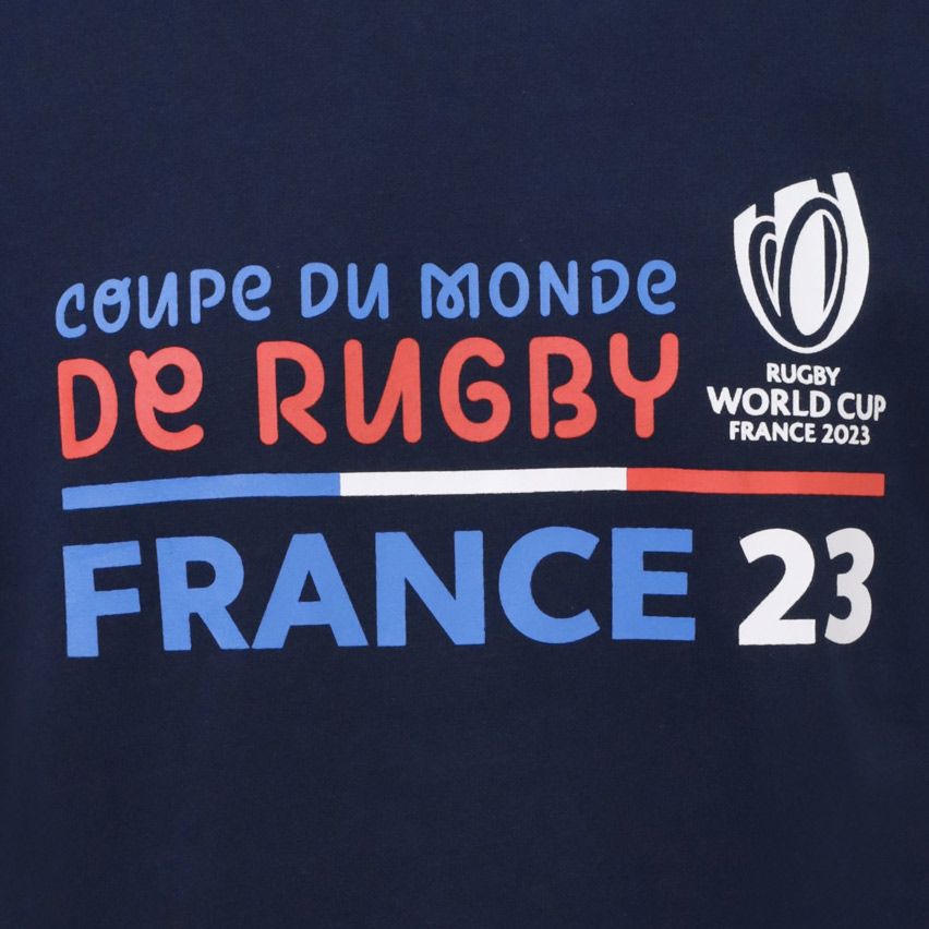 T-Shirt France Rugby World Cup France 2023 Blu - Sportfolio | boutique ...